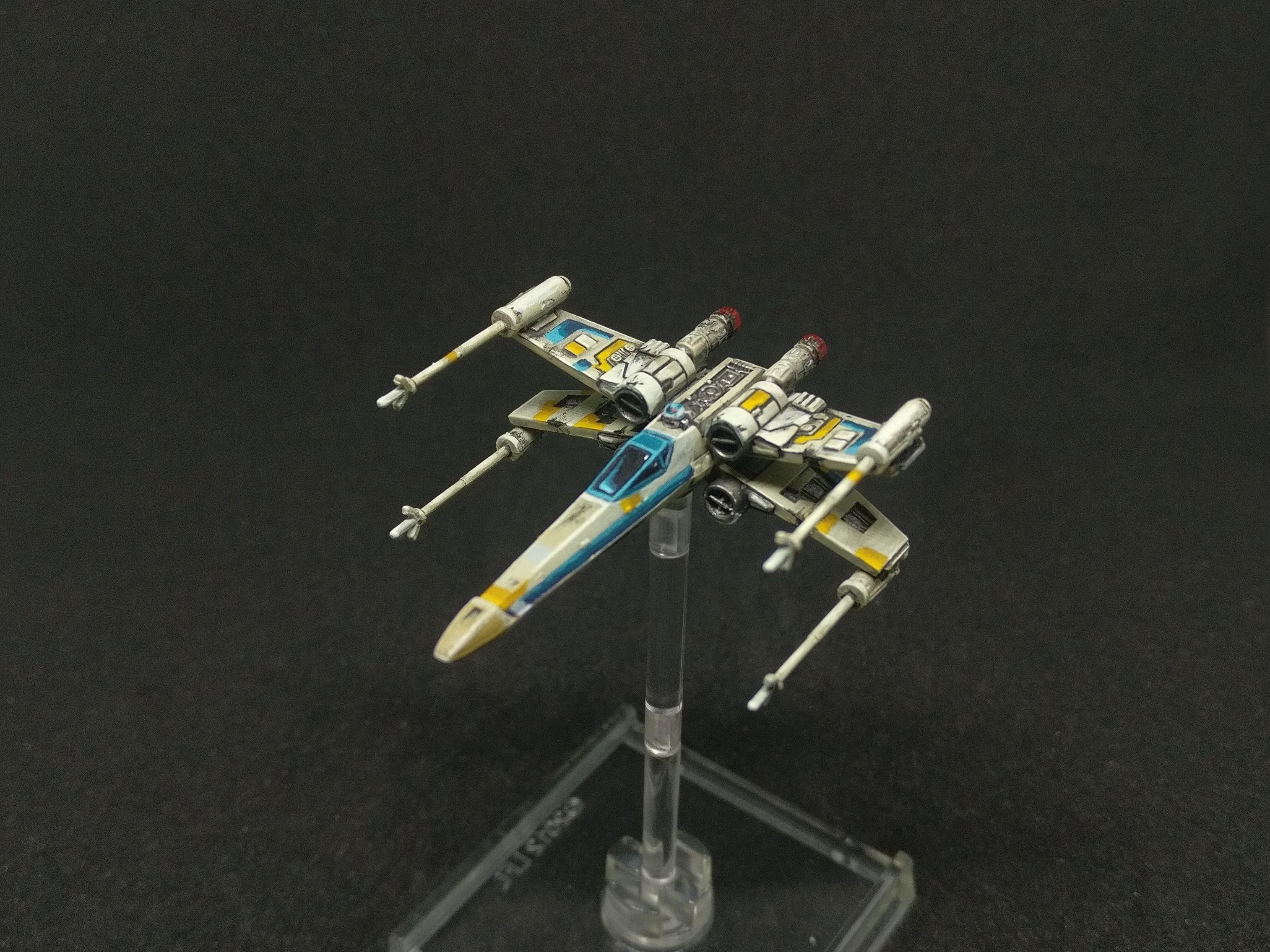 Bluesquadron, Starwars, X-Wing, Xwing, Xwingtmg - X-Wing Blue Squadron front view - Gallery ...